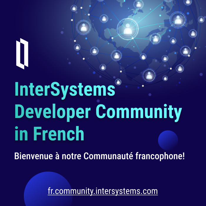 Developer Community In Japanese For Intersystems Iris Caché Ensemble Healthshare